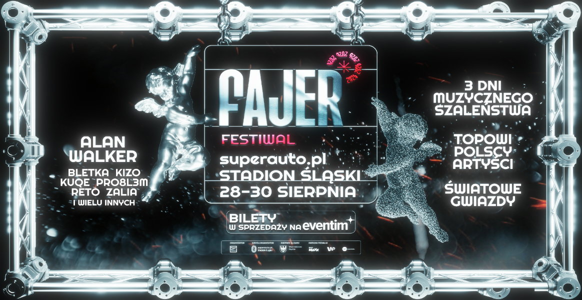 Fajer Festiwal 2026 – 28-30 sierpnia – bilety