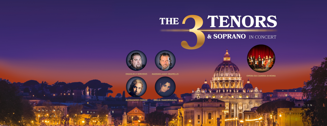 The 3 Tenors & Soprano - Tickets Available on Eventim.pl
