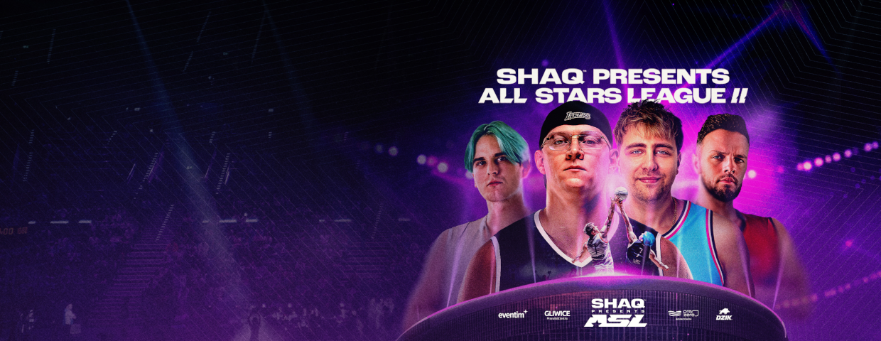 Bilety na SHAQ PRESENTS ALL STARS LEAGUE - 2026 znajdziesz tutaj! 🎟️